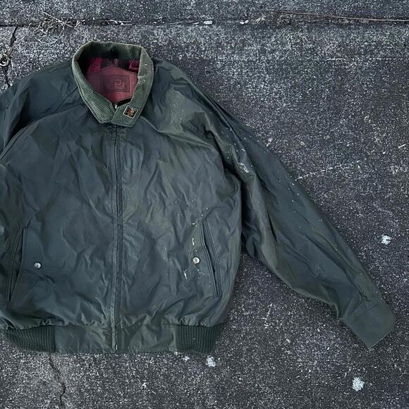 Woolrich | Jackets & Coats | Vintage Woolrich Bomber Jacket Green Usa ...